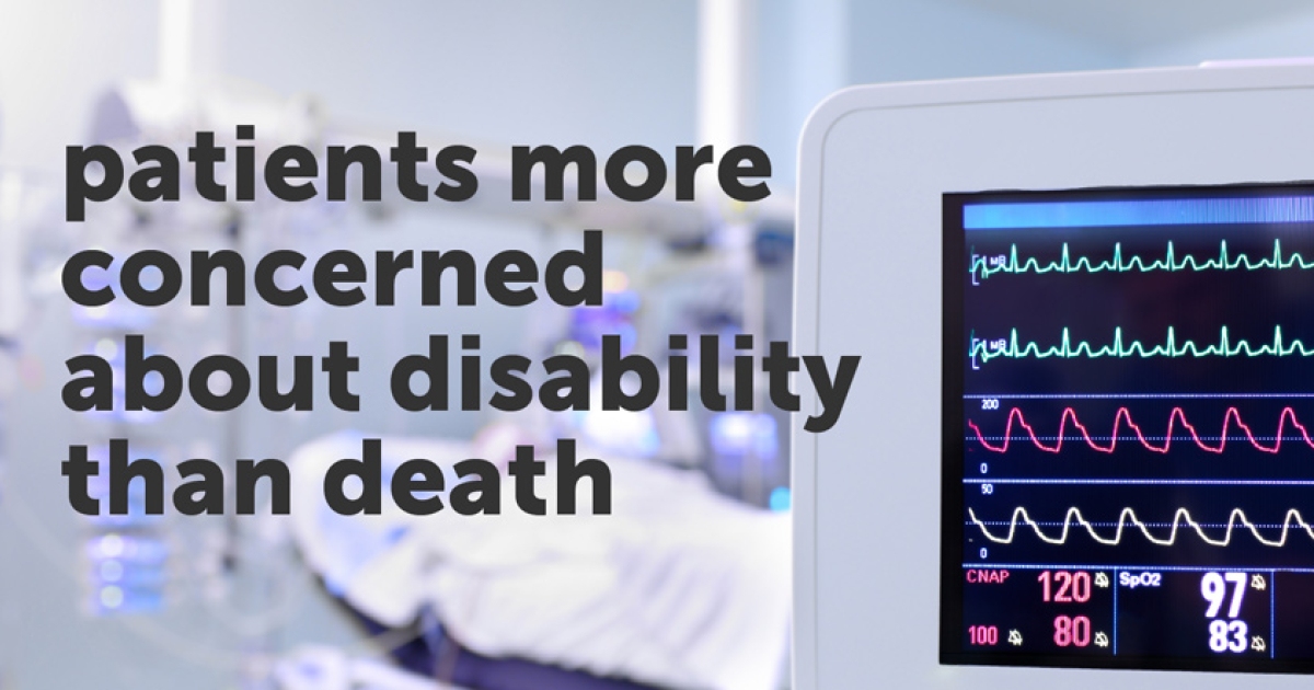 Heart patients more concerned about disability than death in year after ...